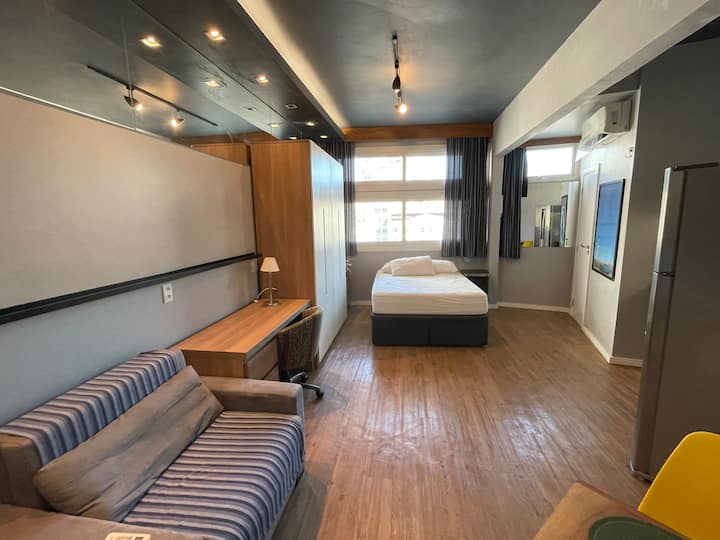 Loft Na Glória,moderno E Charmoso, A 300m Do Metrô - Glória