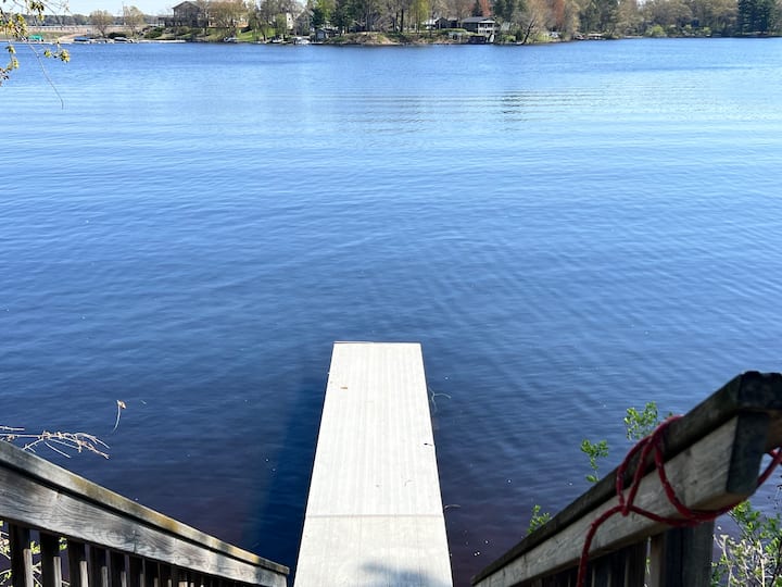 Lake Wissota Lakefront King Queen Beds Docks - Rock Fest