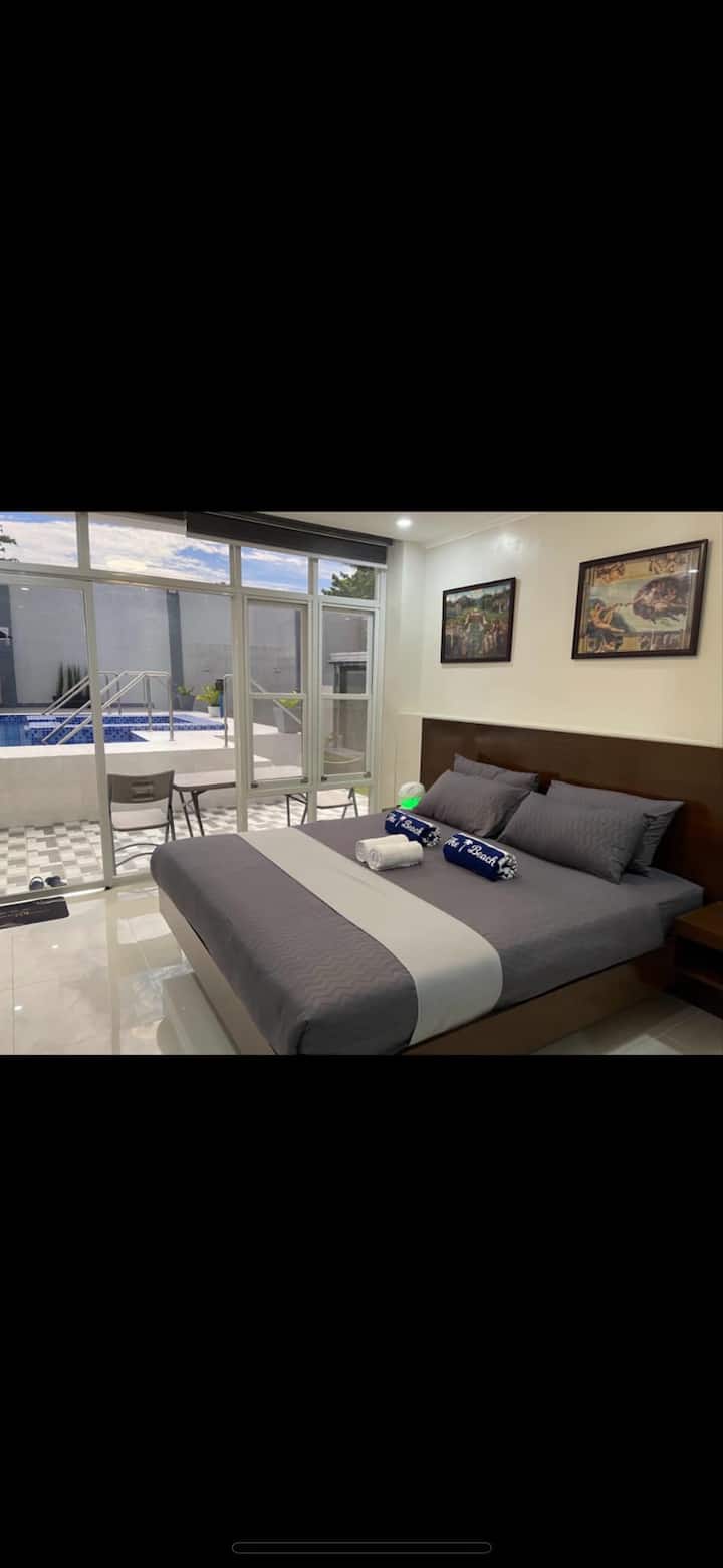 California King Bedroom W/ Access To Swimming Pool - Binmaley