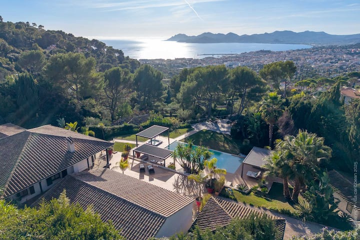 Villa Caribbean Cannes Vue Mer, Piscine, Jacuzzi - Cannes