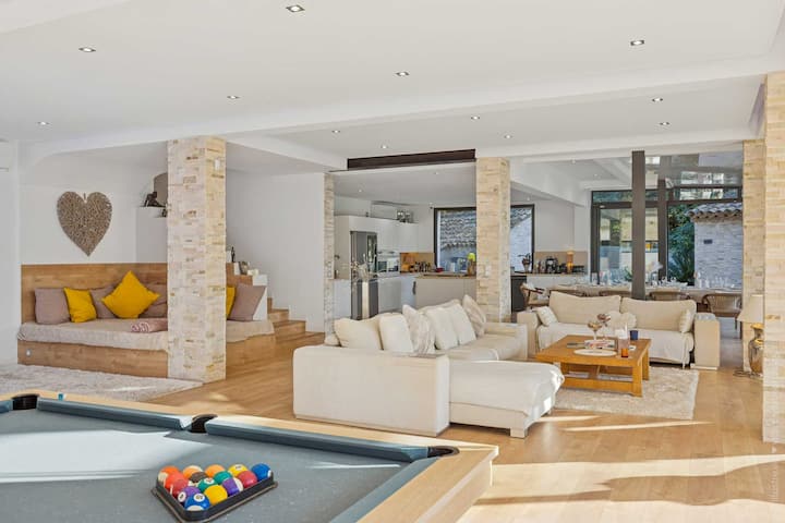 Villa Caribbean Cannes Vue Mer, Piscine, Jacuzzi - Cannes