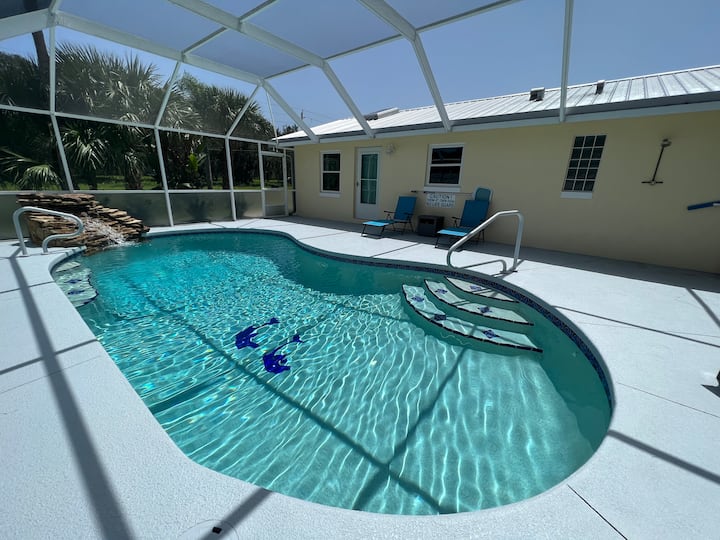 Entire Home+heated Pool+near Beach - Flagler Beach