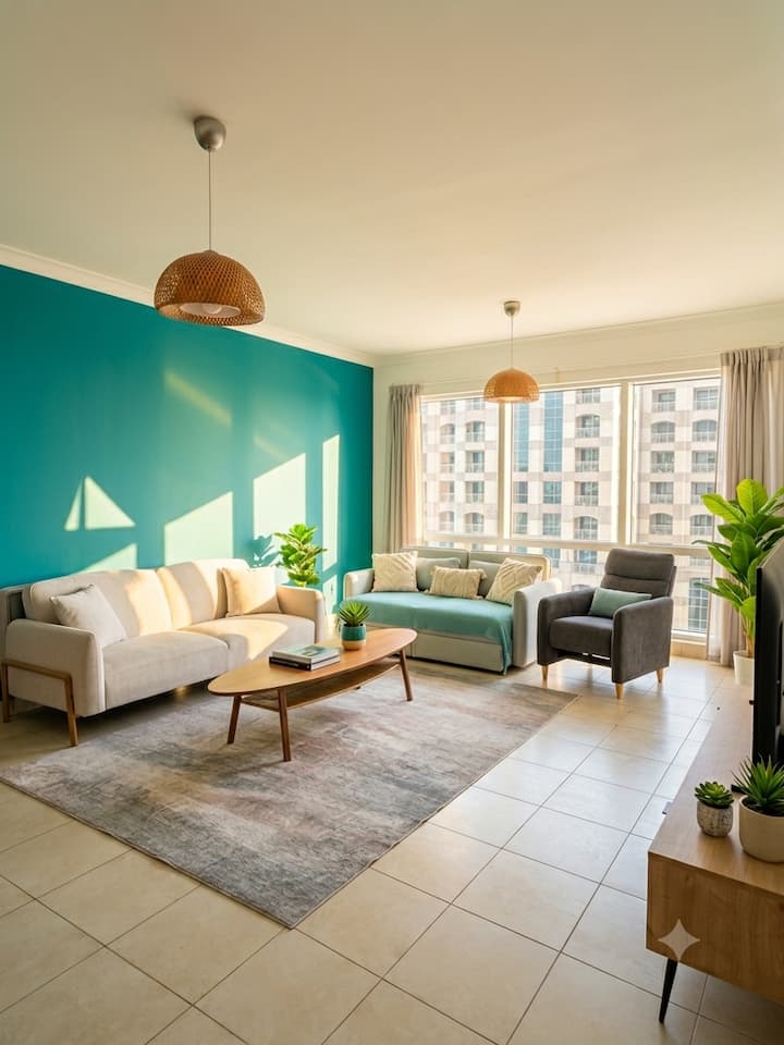 Modern Highfloor Apt | Golf Views | Familyfriendly - Dubai