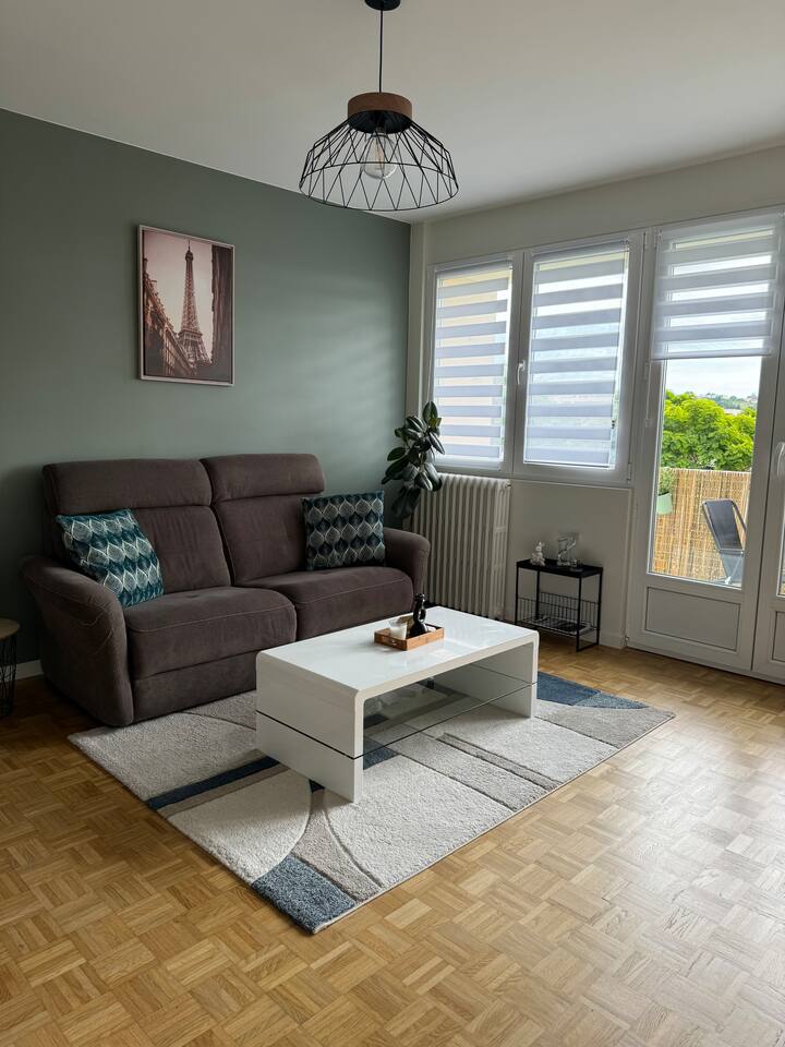 Appartement Chaleureux Et Spacieux T3 - Limoges