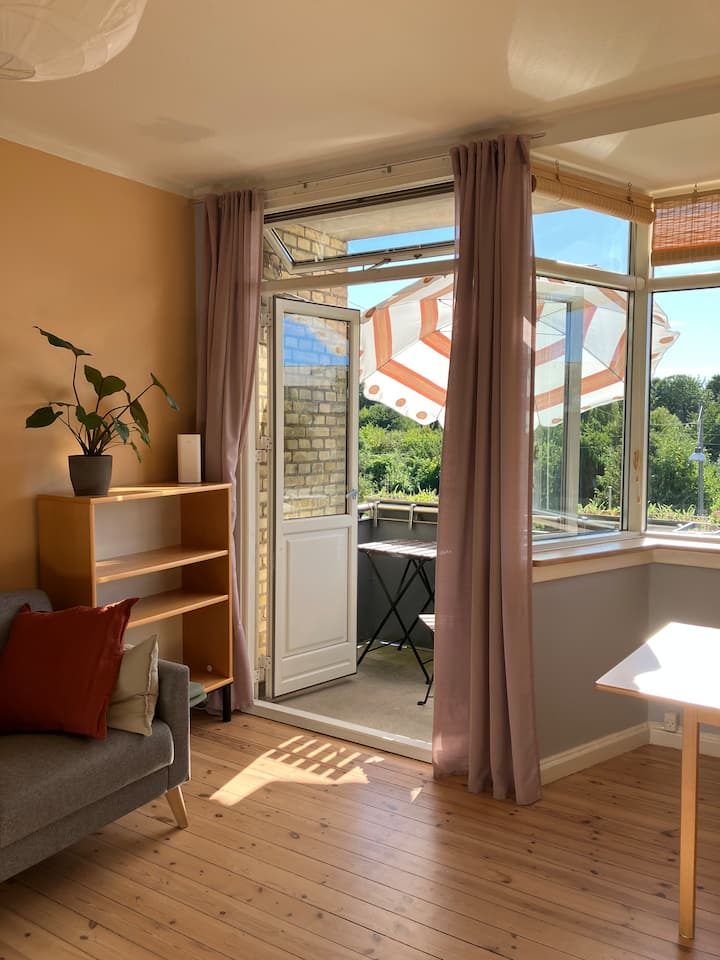 Charmerende Og Lys Lejlighed Med Naturskøn Udsigt - Kopenhag