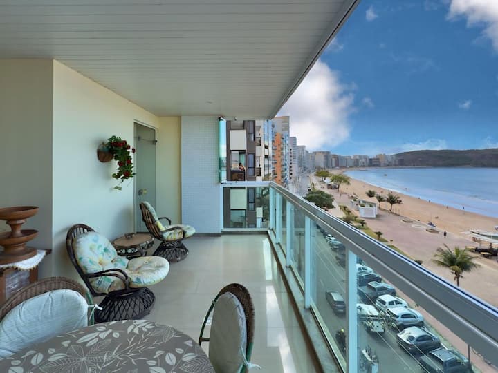Apartamento Com Fabulosa Vista Para O Mar - Guarapari