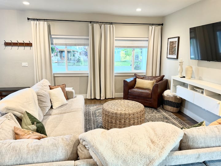 New Downtown Cda• Cozy Patio W/fire• Kid Friendly - Coeur d'Alene, ID