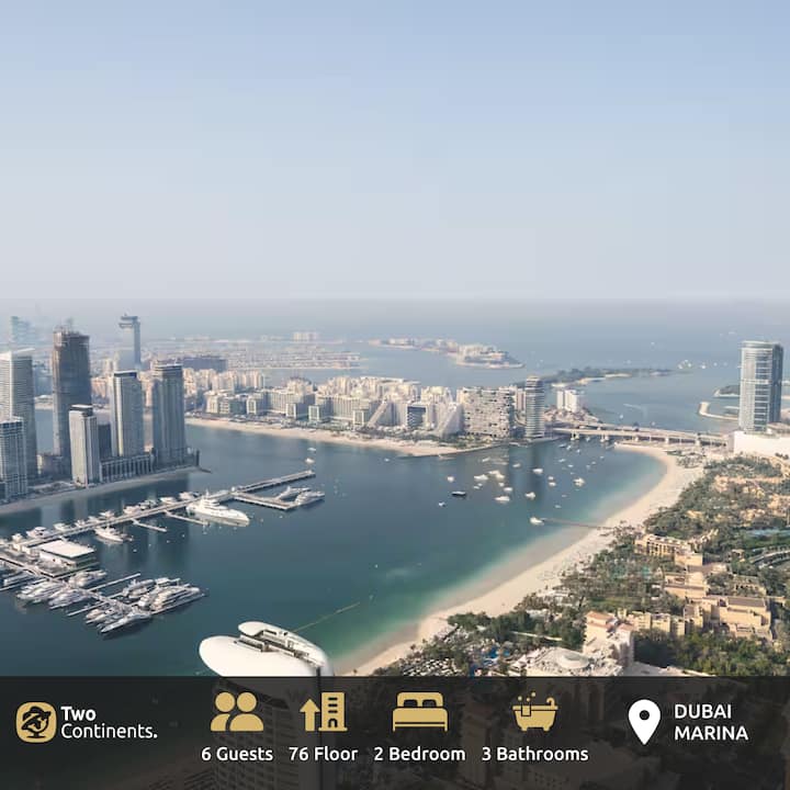 Sea View Premium Stay On 76th Floor - Dubai
