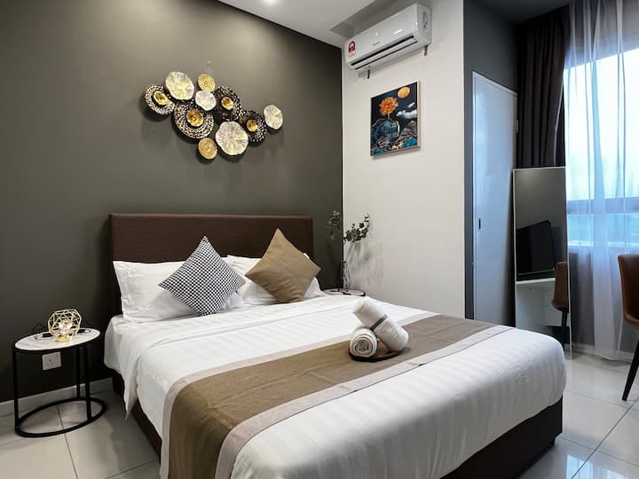 Luxury Suite@horizon Sepang Klia Freewifi&parking - Dengkil