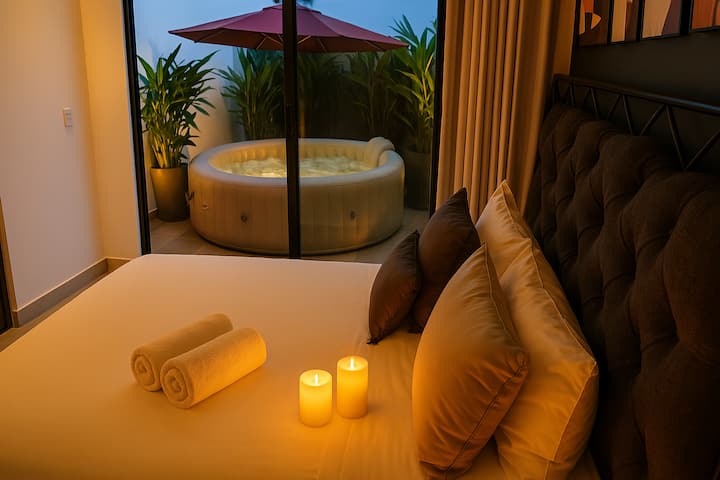 Cosy/lux/unique/jacuzzi/parking/ - Casablanca