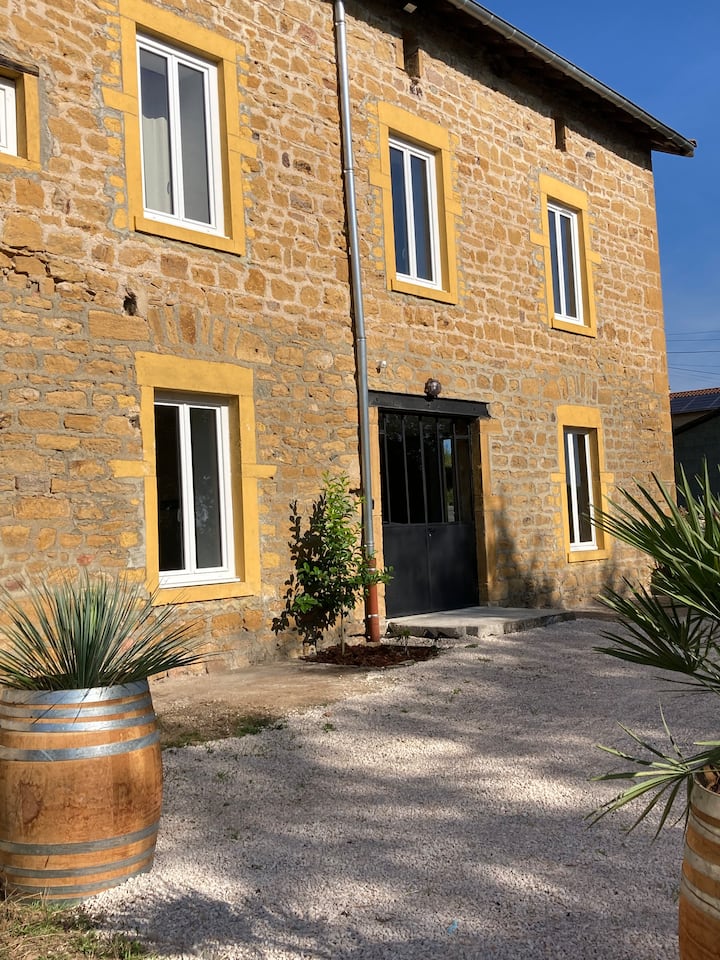 Gîte Domaine Du Berret 8 Pers - Beaujolais