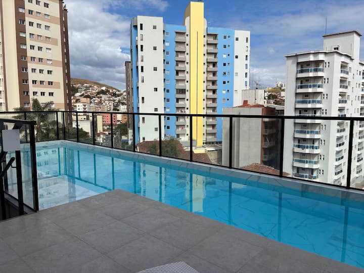 Apto No Centro Pertinho De Tudo - Poços de Caldas