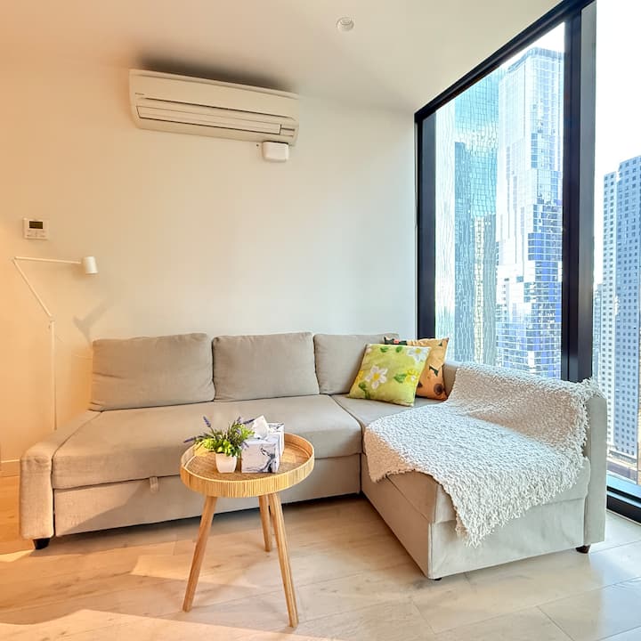 Lovely& Cozy Apartment In Cbd + Free Parking - メルボルン