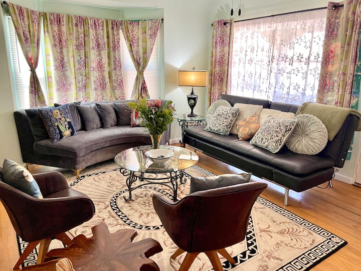Artsy Boho Oasis 2br By Park/shop/airport - Burbank