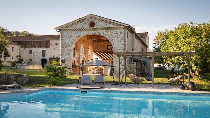 Métairie Du Château L Piscine L Clim - Mazamet