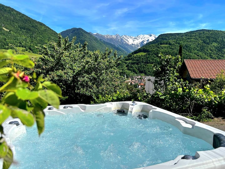 Grande Villa Jacuzzi & Vue Magique Sur La Montagne - Pontcharra