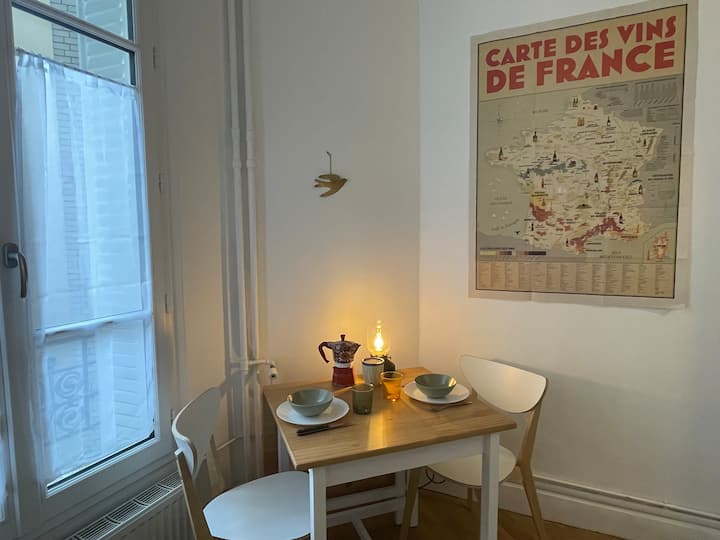 Studio Cosy Centre Ville Proche Gare - Versailles