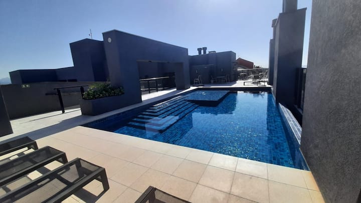 Studio 105 Maravilhoso Frente Mar Piscina Aquecida - Matinhos