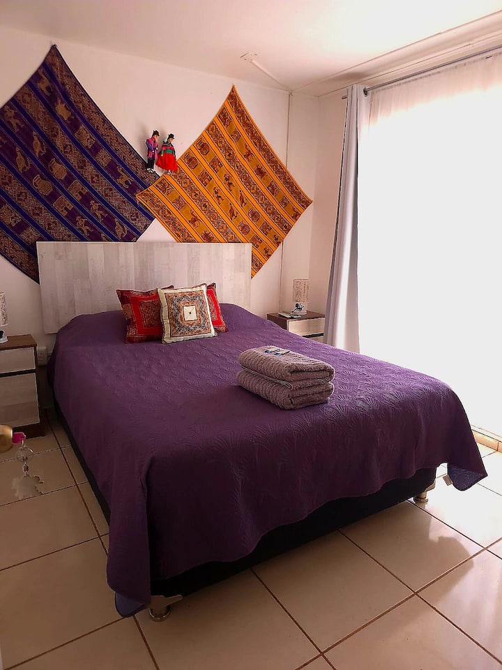 Cama Matrimonial Habitación Nro. 2 - San Pedro de Atacama