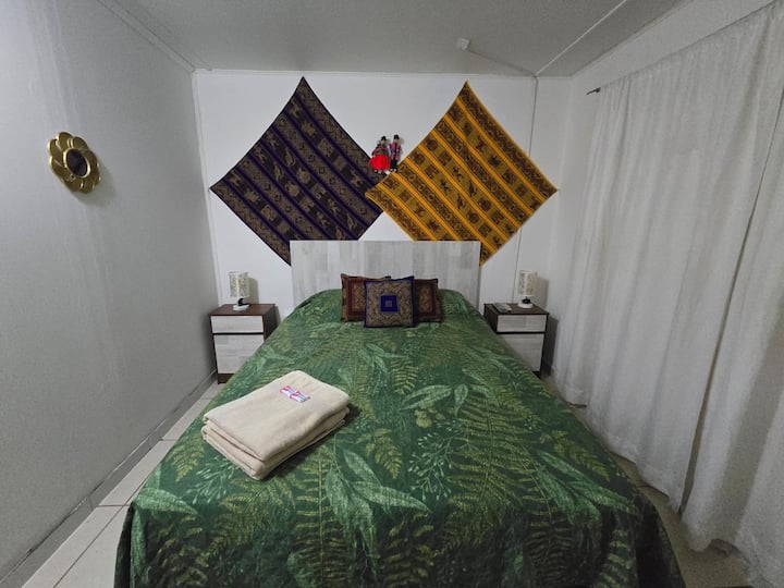 Cama Matrimonial Habitación Nro. 2 - San Pedro de Atacama