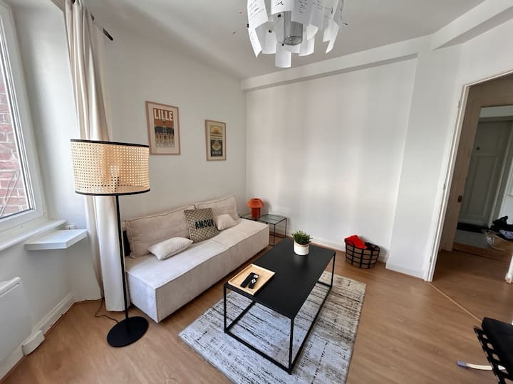 T2 La Madeleine - Proche Gares, Calme - Marcq-en-Barœul