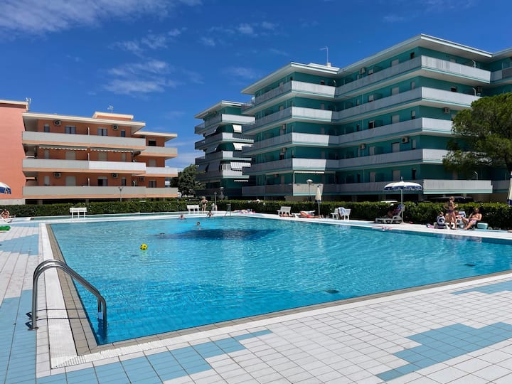 Studio Cosy Dans Une Résidence Moderne - Bibione