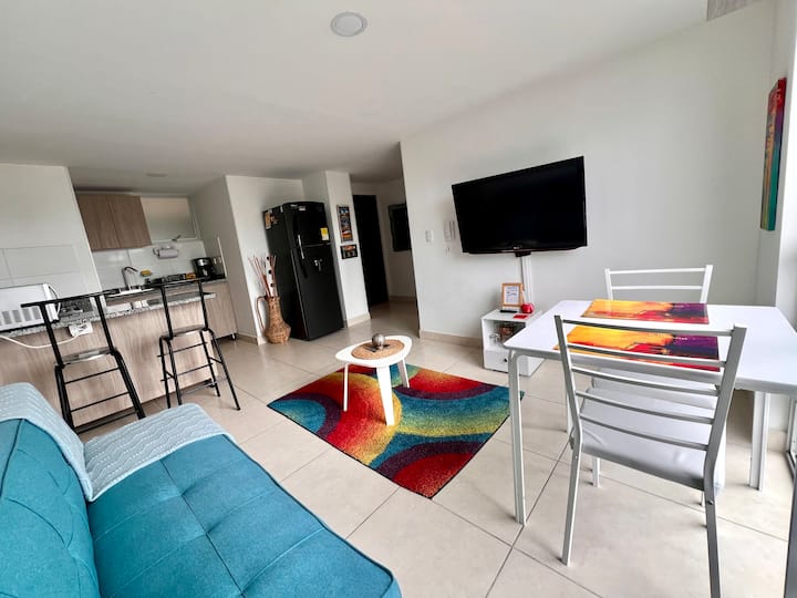 Acogedor Apto 2 Habitaciones - Manizales