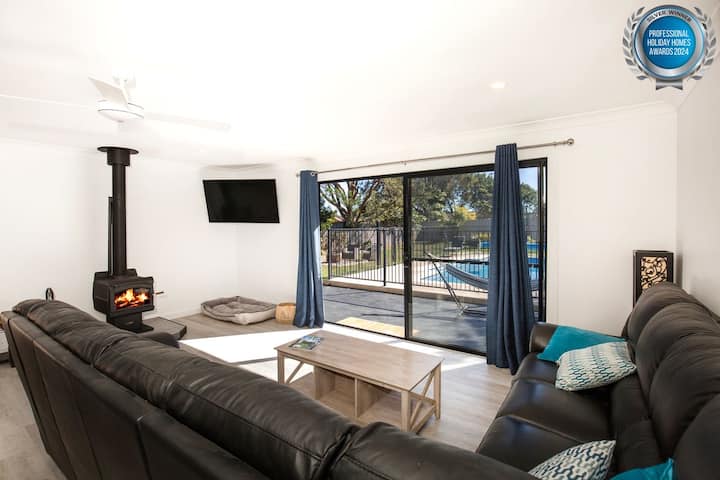 Pipers Spot - Pet Friendly With Swimming Pool - Culburra Beach