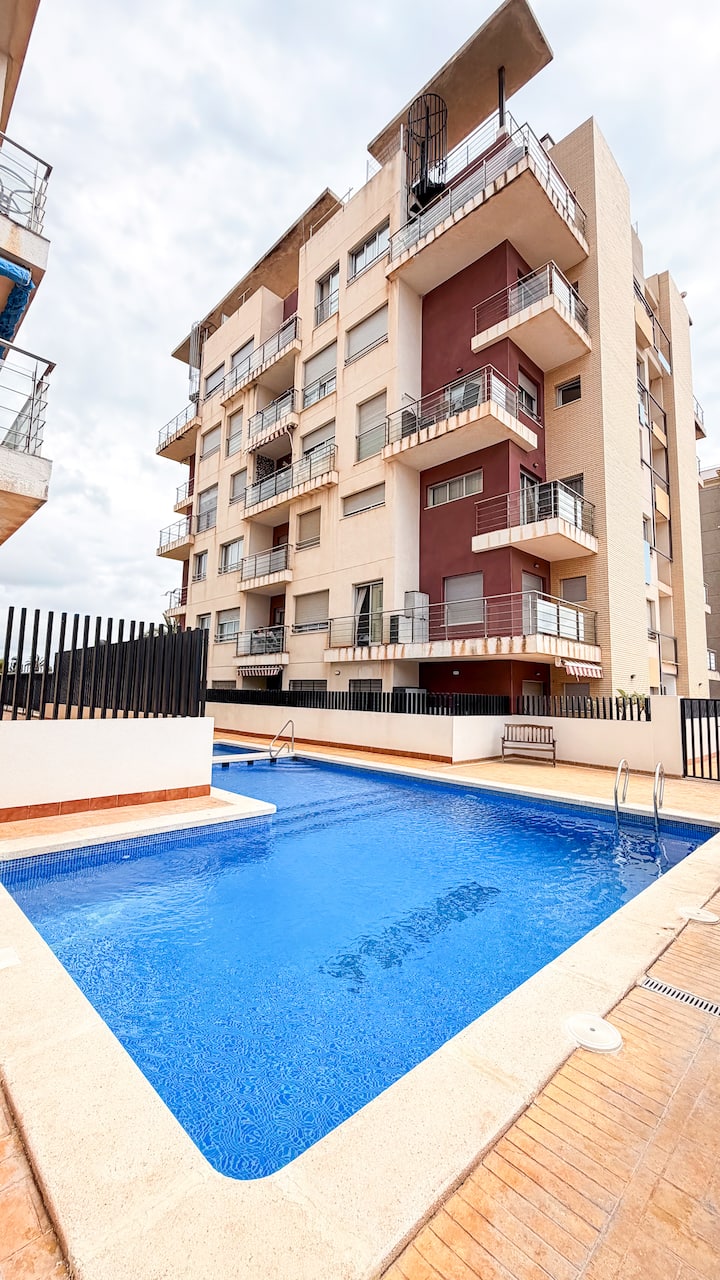 Apartment With Pool 4 Min. Walk To The Beach - Costa Blanca