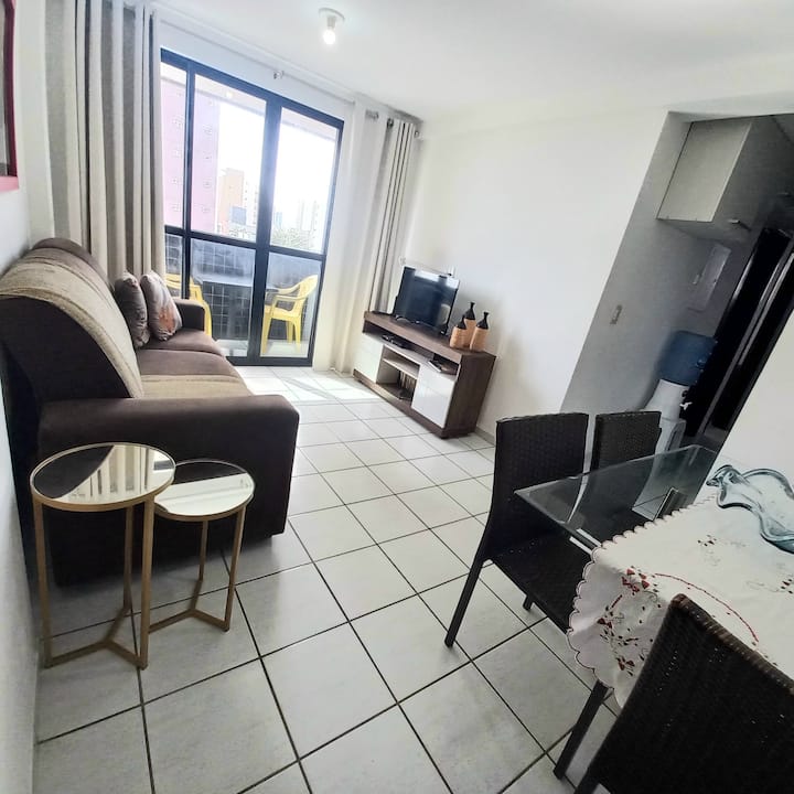 Apto Com 1/4, Ar, Piscina, Na Praia De Ponta Negra - Natal