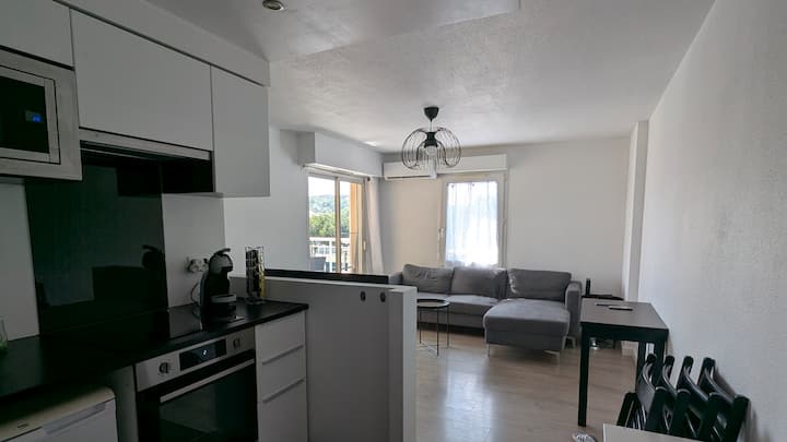 Agréable Appartement - Vue Lac Et Piscine - Mouans-Sartoux