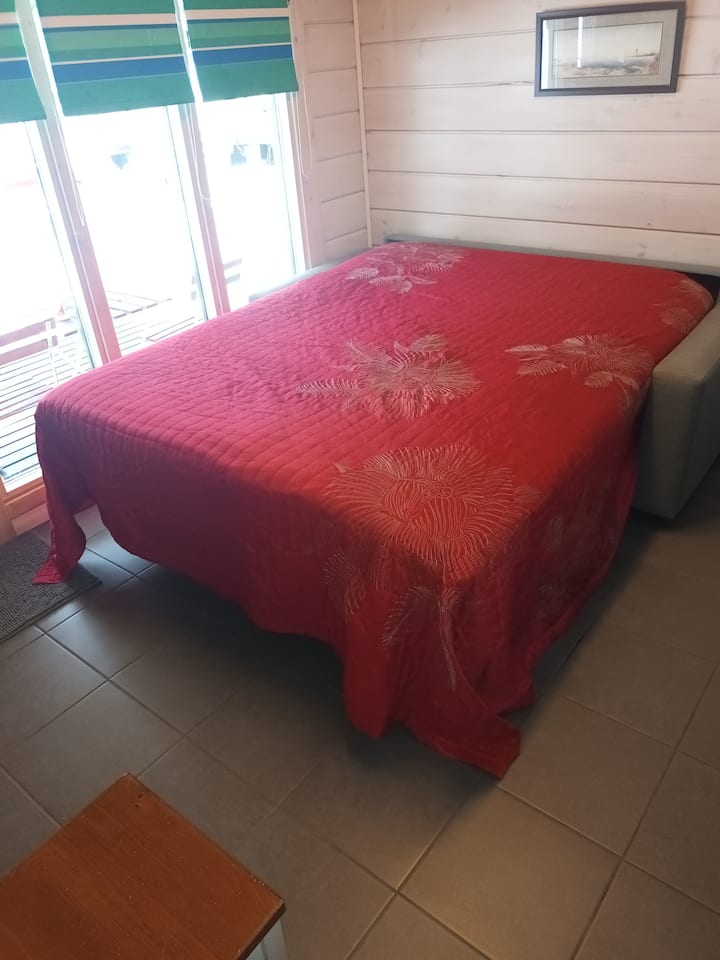 Talvilämmin Pihamökki Saunalla - Finland