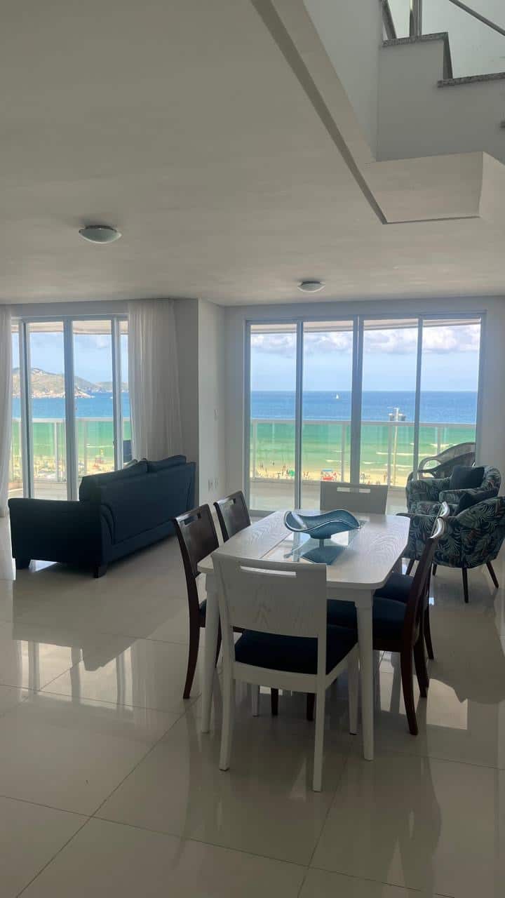 Cobertura Duplex Sauna, Piscina E 4 Suítes - Cabo Frio