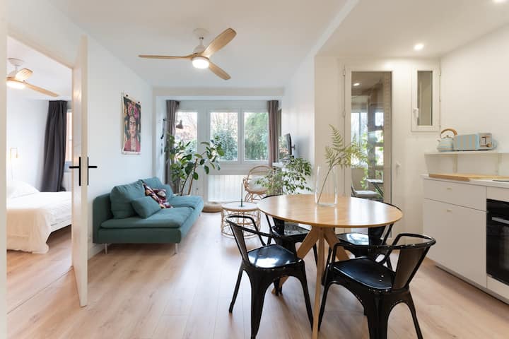 T2 Cosy Avec Terrasse - Gare & Métro à 5 Min - Gare de Toulouse Matabiau