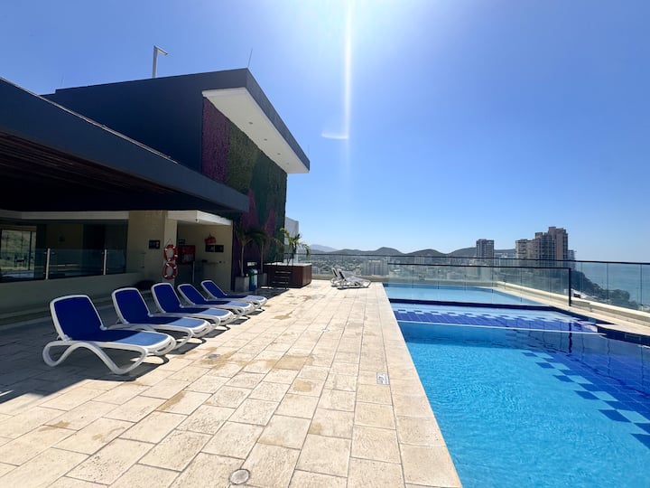 Hermoso Y Elegante Aparta Suite - Santa Marta