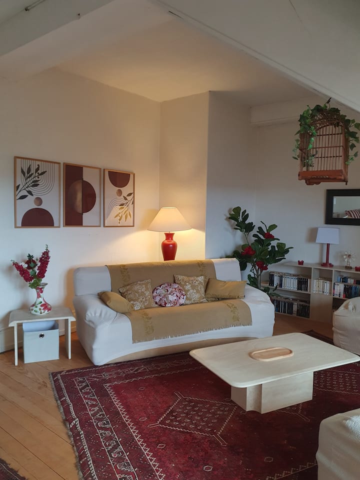 Logement Calme, 2e éTage, 3 Chambres, Espace Repas - Territoire de Belfort