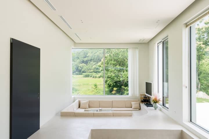 양평 자쿠지 독채 펜션 “스테이호은 ” 실내 대형 자쿠지, 독채 바베큐장 - 양평군