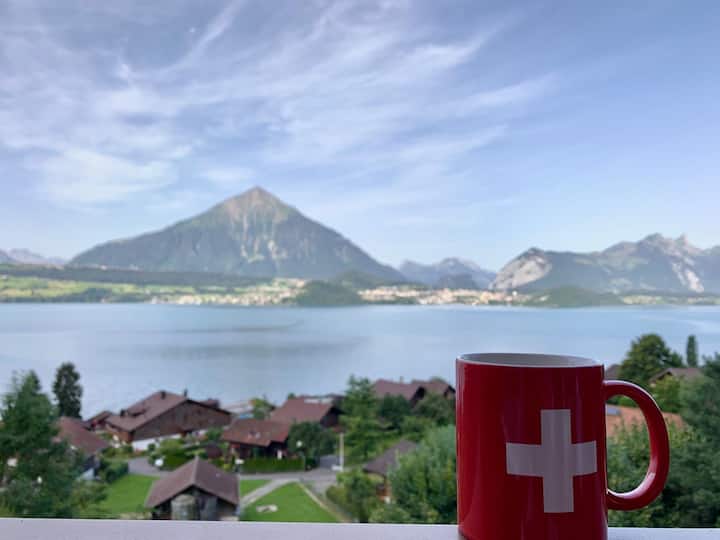 Gemütliche Wohnung Mit Seeblick - Sigriswil