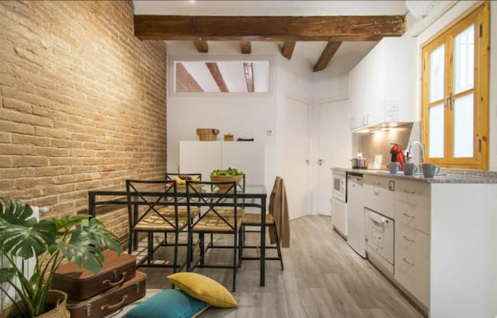 Nice Groupflat 8 Bedr 6 Bathr 3 Flats Port-ramblas - Barcelona