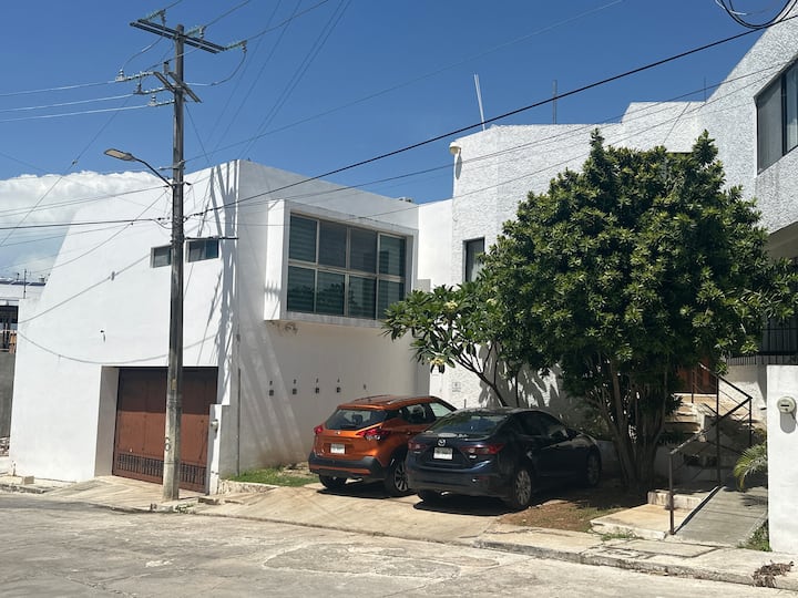 Cuarto#1 Con Clima, Wifi, Cocina Y Alberca 4 Pax - Campeche