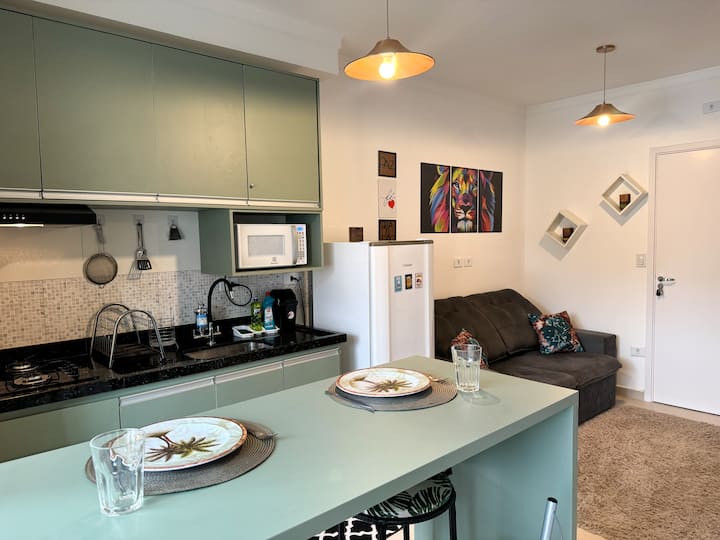 Apto Com Ar-condicionado Na Praia Em Ubatuba - Ubatuba