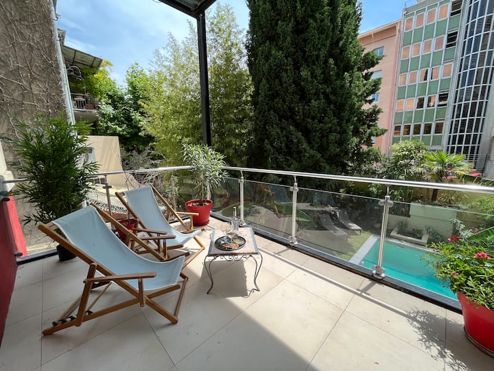 Appartement Luxueux Avec Terrasse Et Piscine - Marsella, Francia