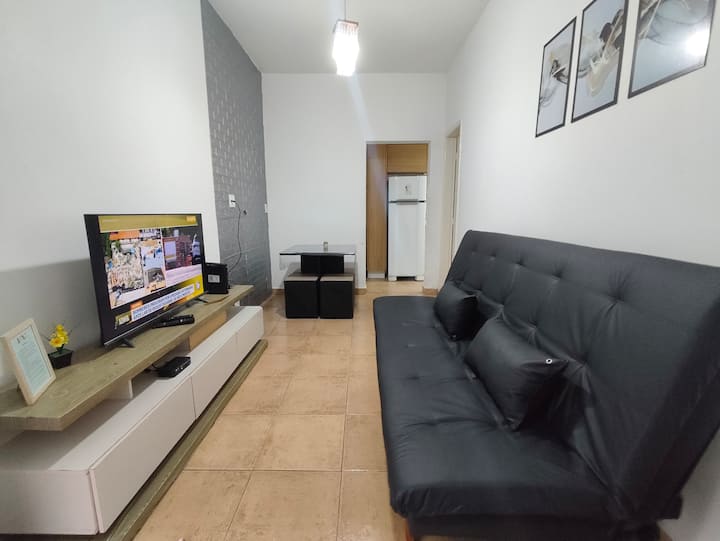 Apê Pé Na Areia No Térreo – Temporada/sem Garagem - Praia Grande