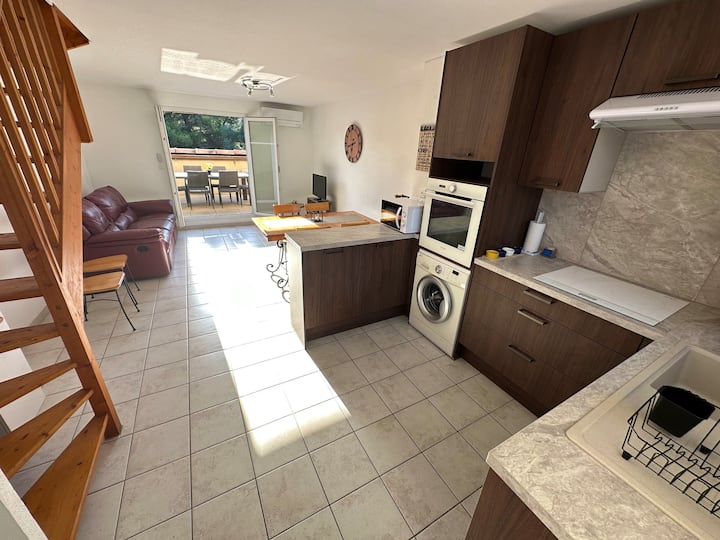 Super T3  Avec Piscine à 400 M De La Plage - Narbonne