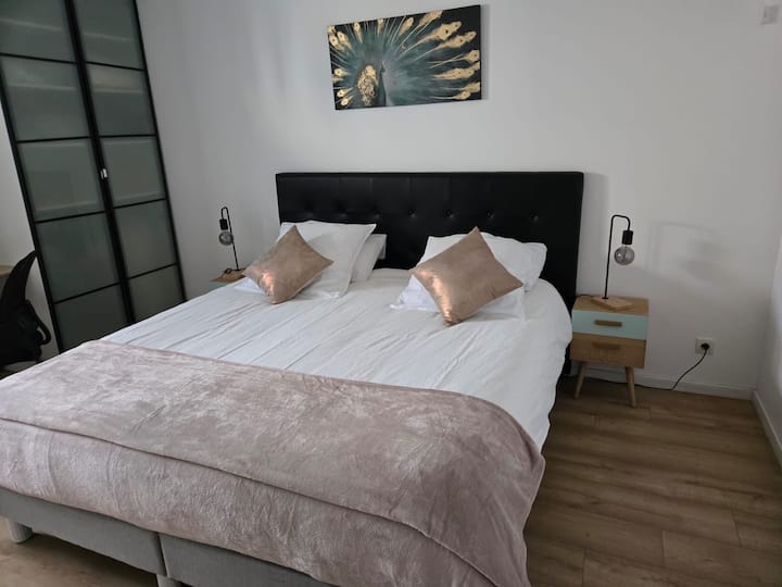 ​King Size Wifi Fibre Et Garage Prive Video - Poissy