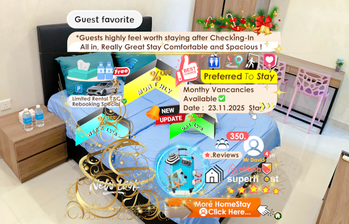 C.the New Kozi Square Studio  ωOω  Nice Stay _5a - Kuching