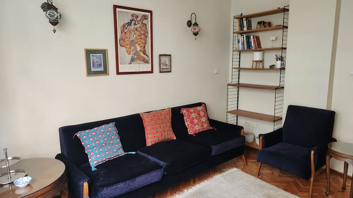 Stylish&cosy: 2br Perfect Location, Full Kitchen - Maslak