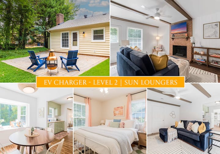 Elon 3br Escape | Walk To Campus | Patio + Bbq - Burlington, NC