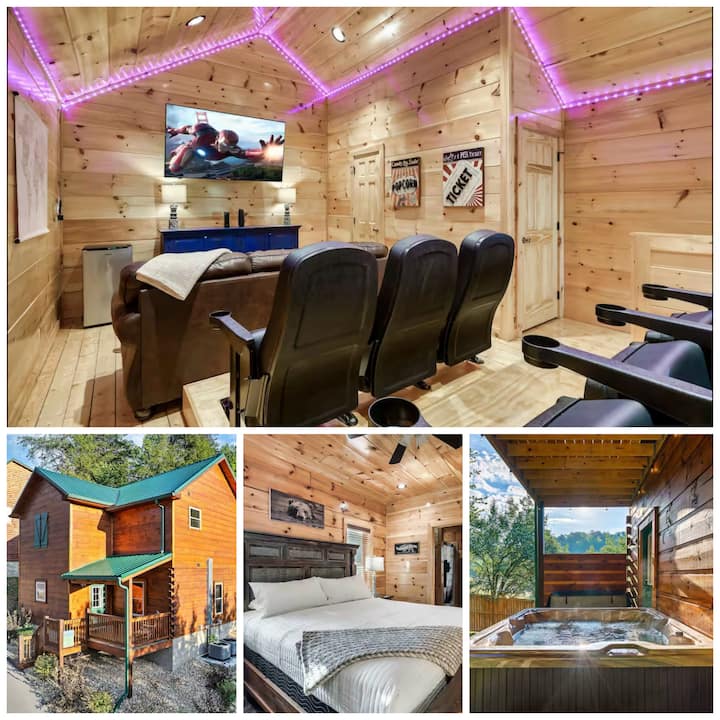 One Mile To Pforge | Theater | Billiards | Hot Tub - ガットリンバーグ, TN