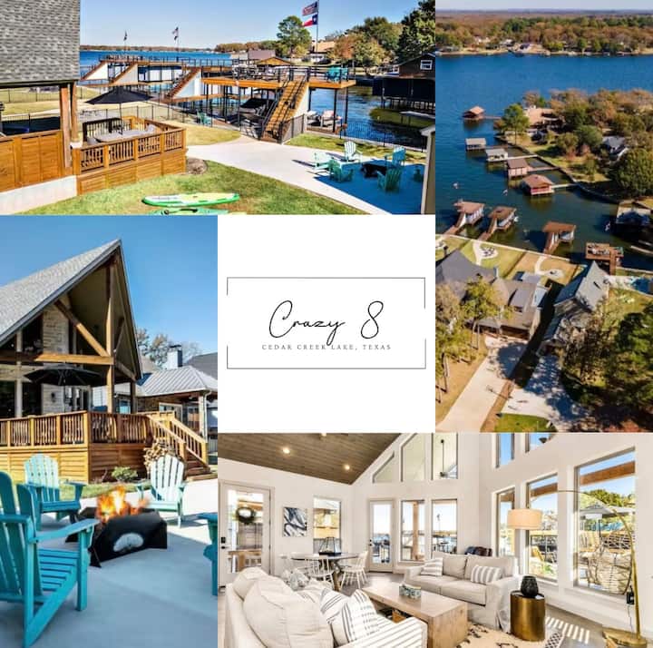 3-2, Waterfront,firepit, Dock, Kayak, Paddleboard - Log Cabin, TX